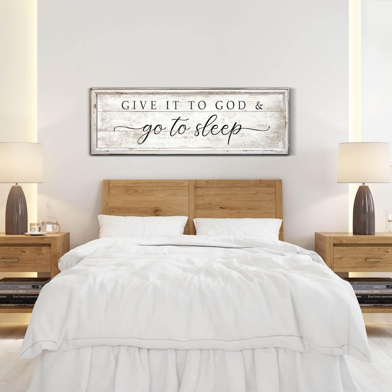 Christian Headboard Art - Etsy