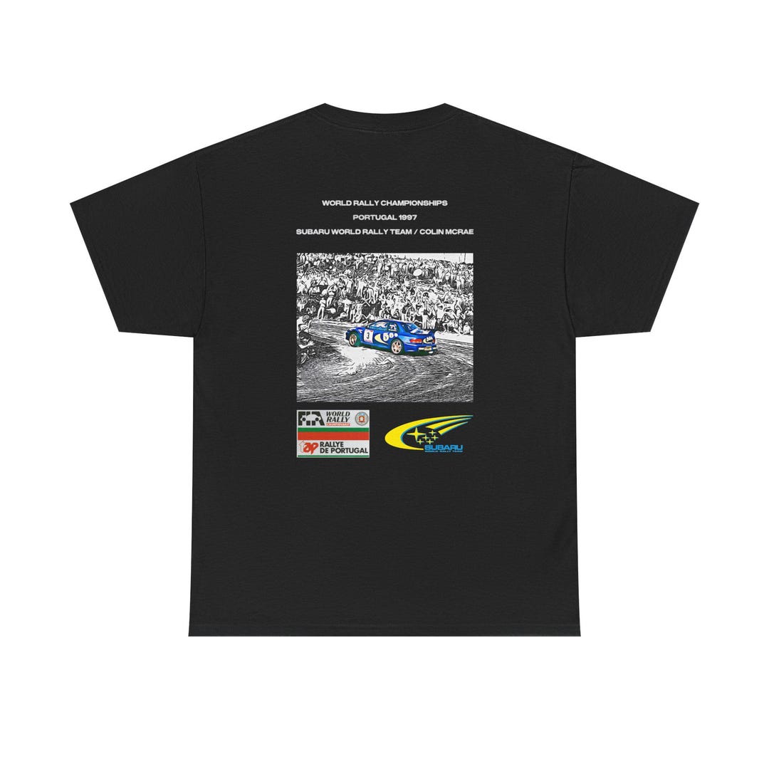 World Rally Championships 1997 Subaru Colin Mcrae Rally Heavy T Shirt ...