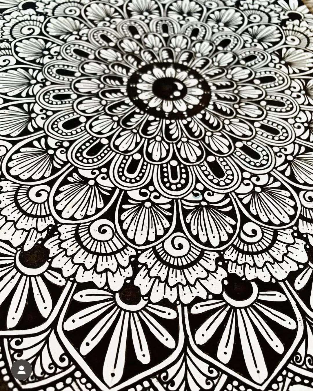 Mandala Handemade Mandala Drawing Mandala Made in Italy Mandala Frame ...