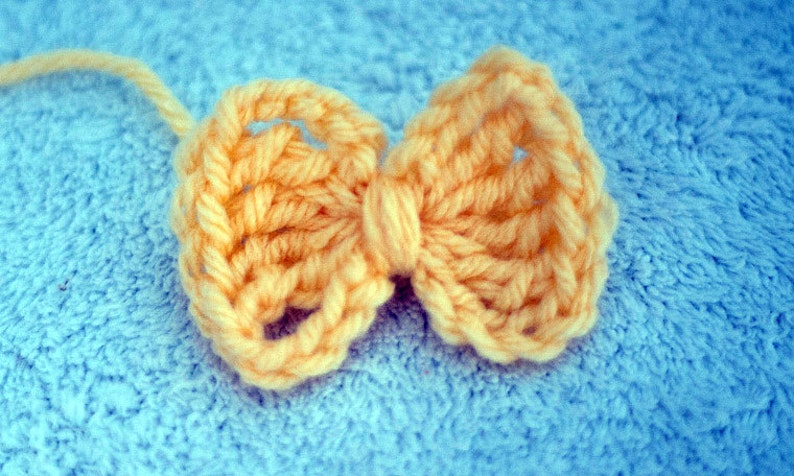 Multi Mini Bow Crochet PDF Patterns in 3 Sizes Instant - Etsy