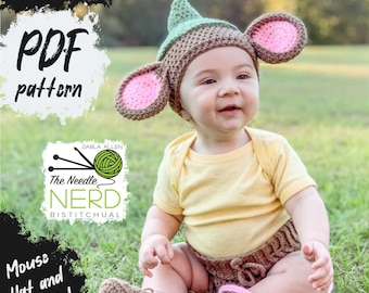 Mouse Hat Pattern - Etsy