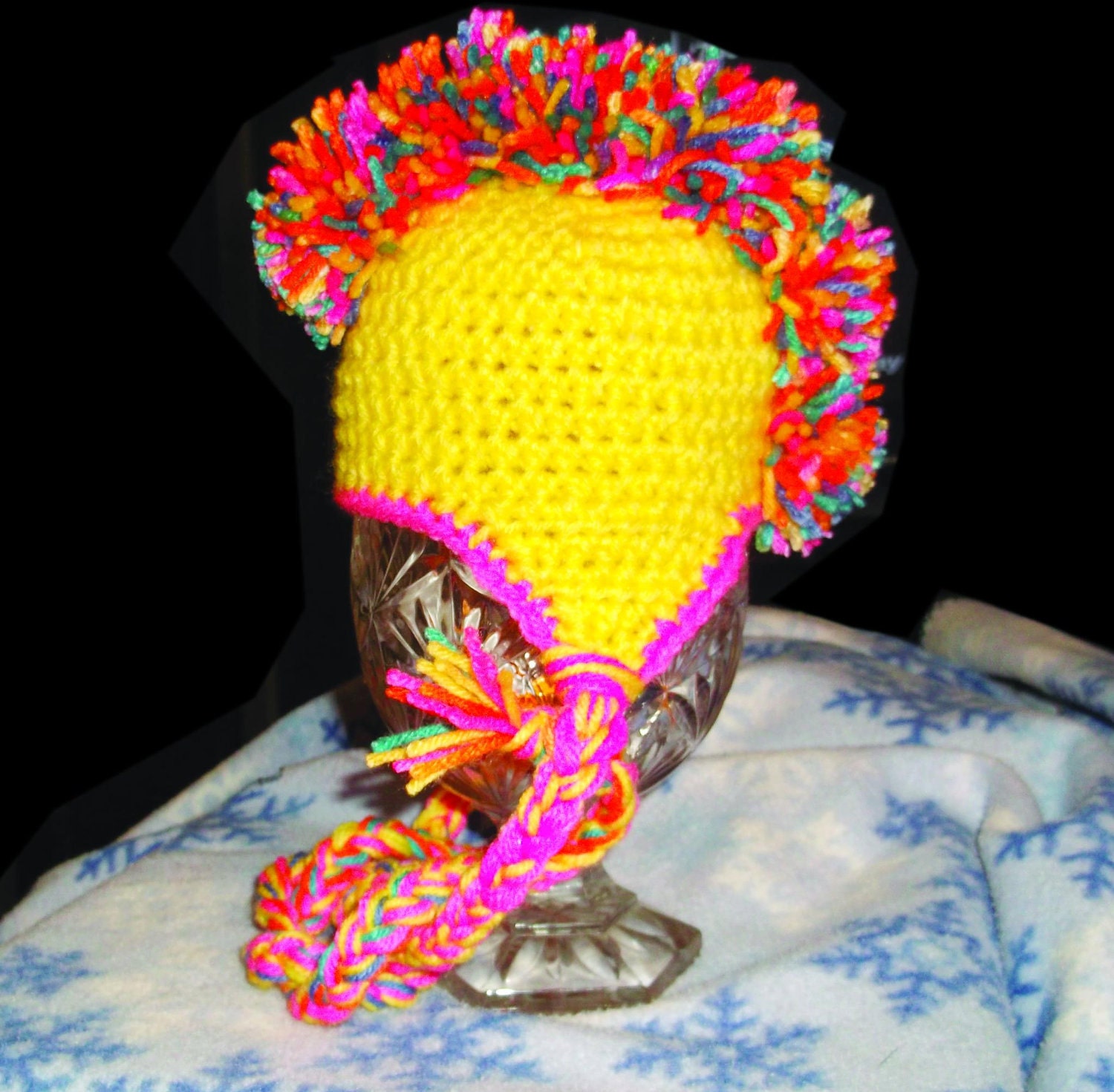 The Mohawk Hat PDF Pattern All Sizes - Instant Download - Etsy