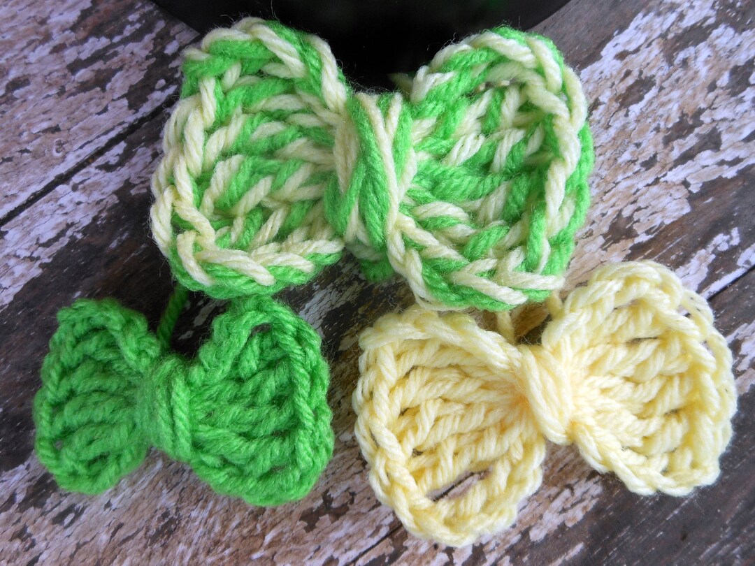 Multi Mini Bow Crochet PDF Patterns in 3 Sizes Instant - Etsy