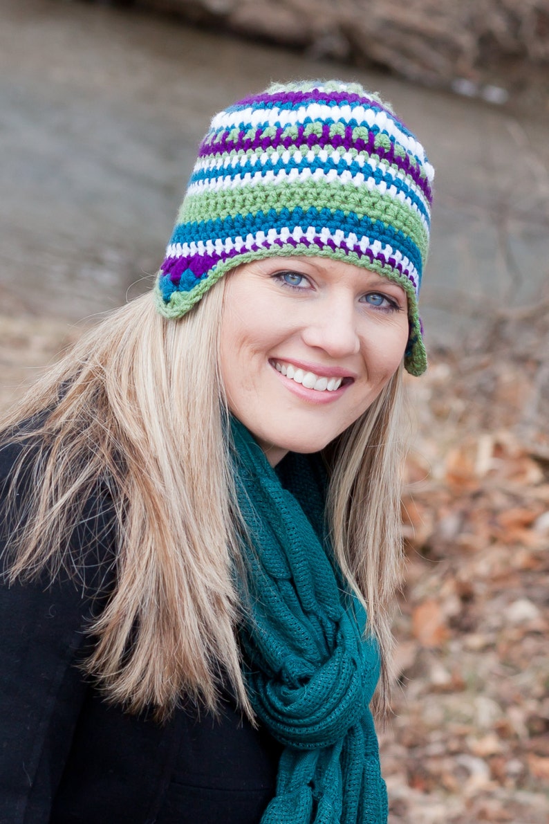 Kalida Cap Crochet PDF Pattern - Teen/adult - Instant Download - Etsy