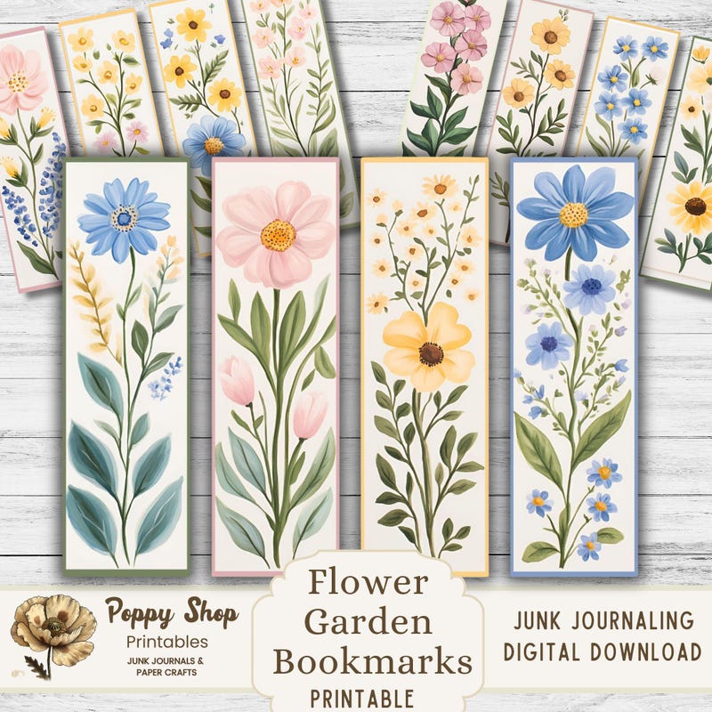 Botanical Bookmark - Etsy