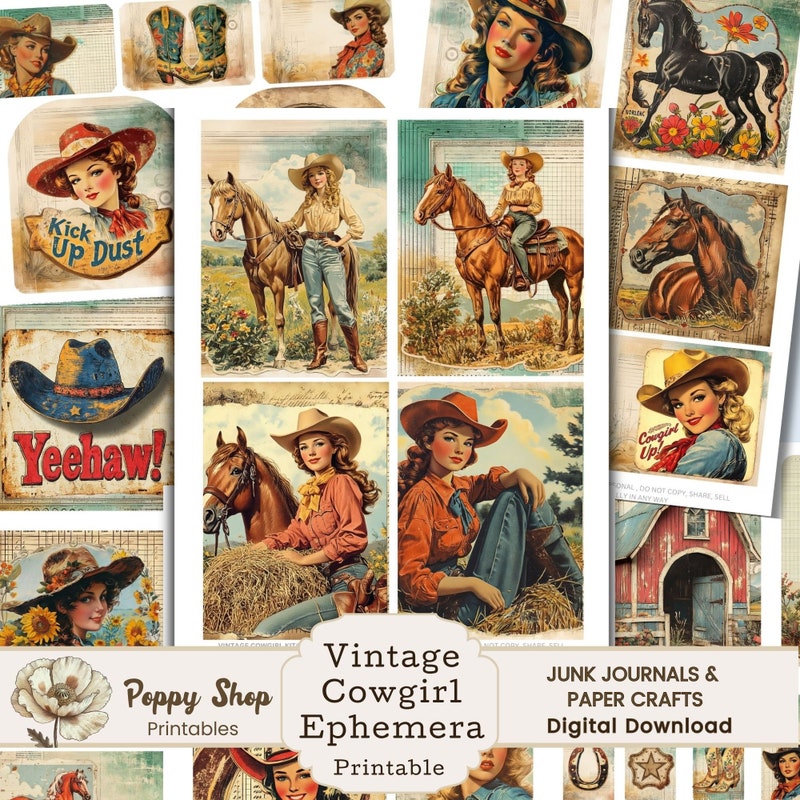 Vintage Rodeo Ephemera - Etsy