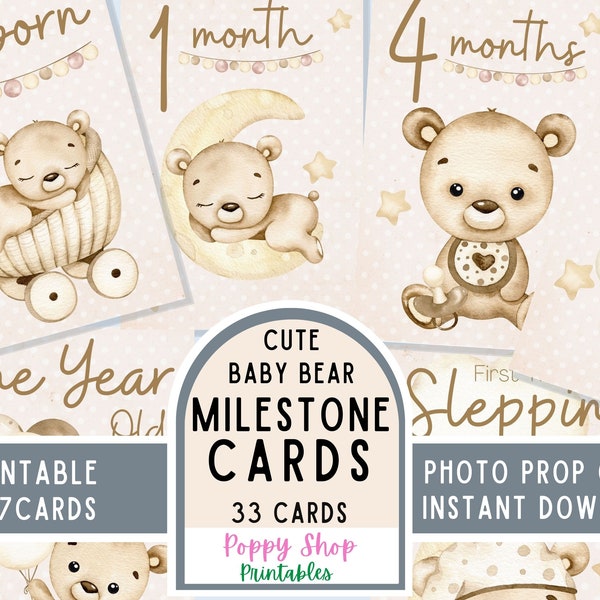 Printable Baby Month - Etsy