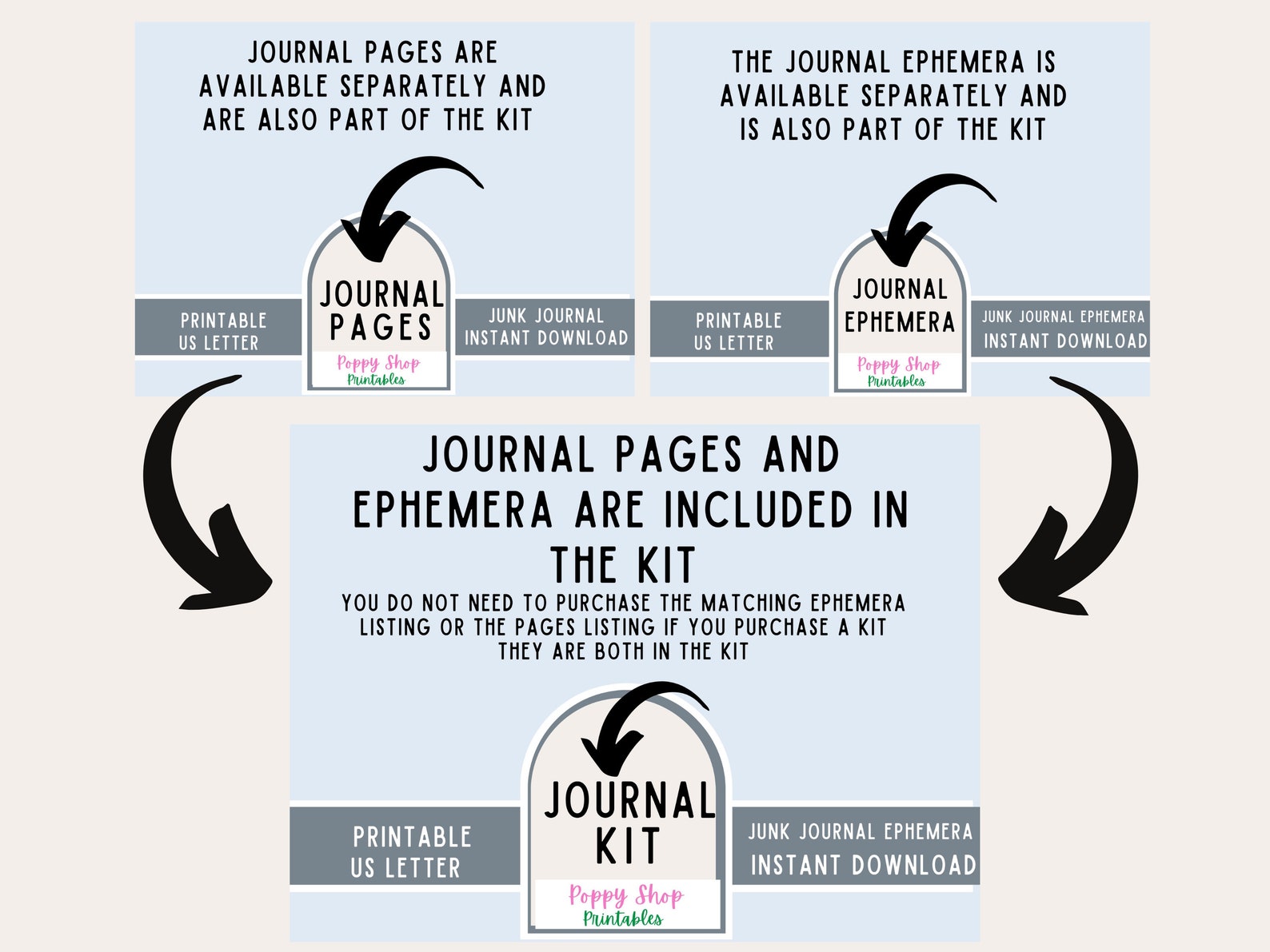 Back to School Junk Journal Kit, Teacher, Vintage, School, Fall ...