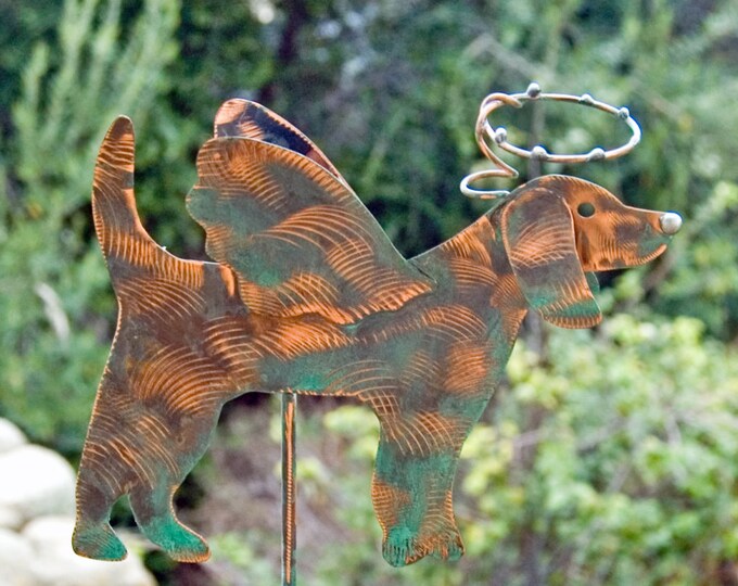 Beagle / Pet Memorial / Grave Marker / Garden Stake / Metal - Etsy