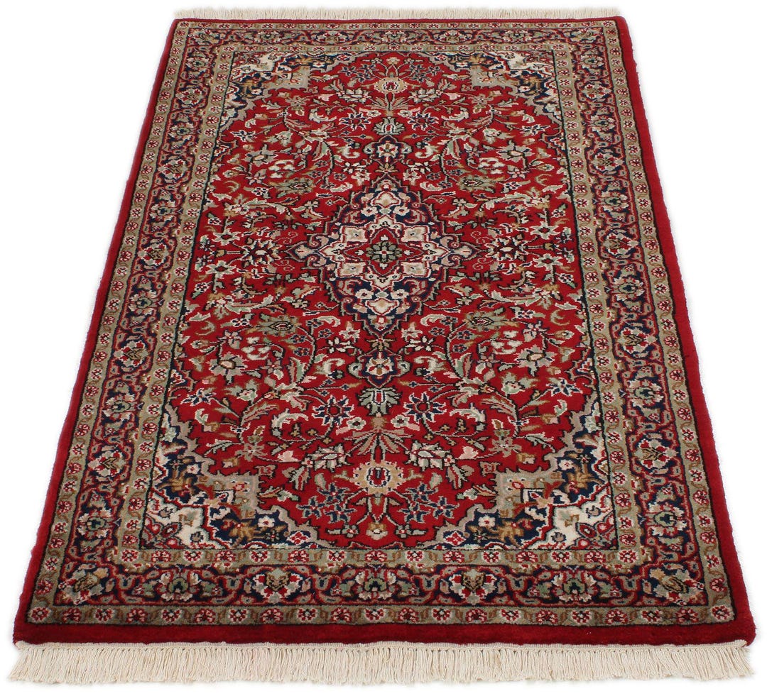 3x5 Burgundy and Navy Vintage Area Rug - Etsy