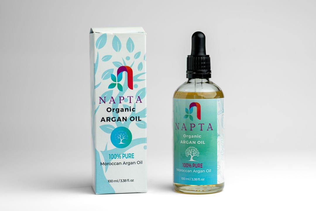 Napta Moroccan Argan Oil: Pure Organic Skin & Hair Care (100 Ml) - Etsy