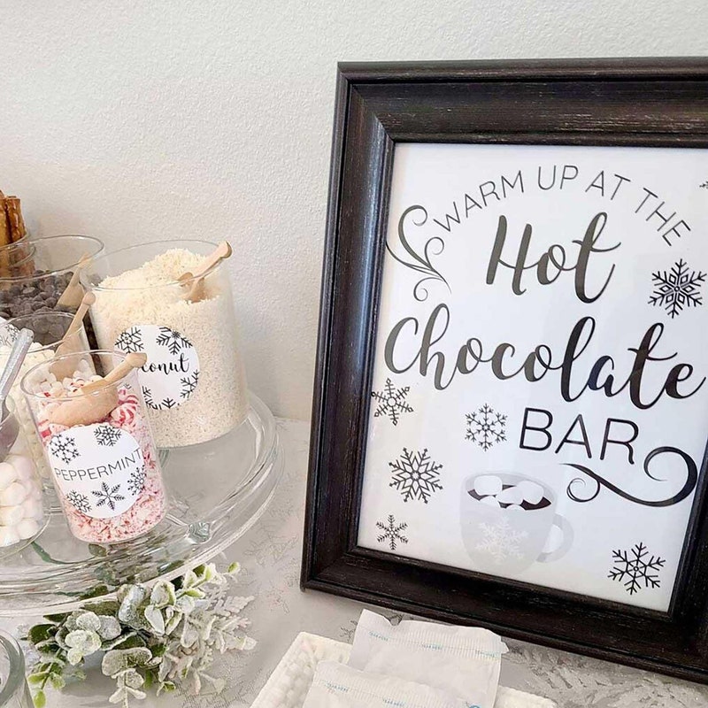 Snowflake Hot Cocoa Svg - Etsy