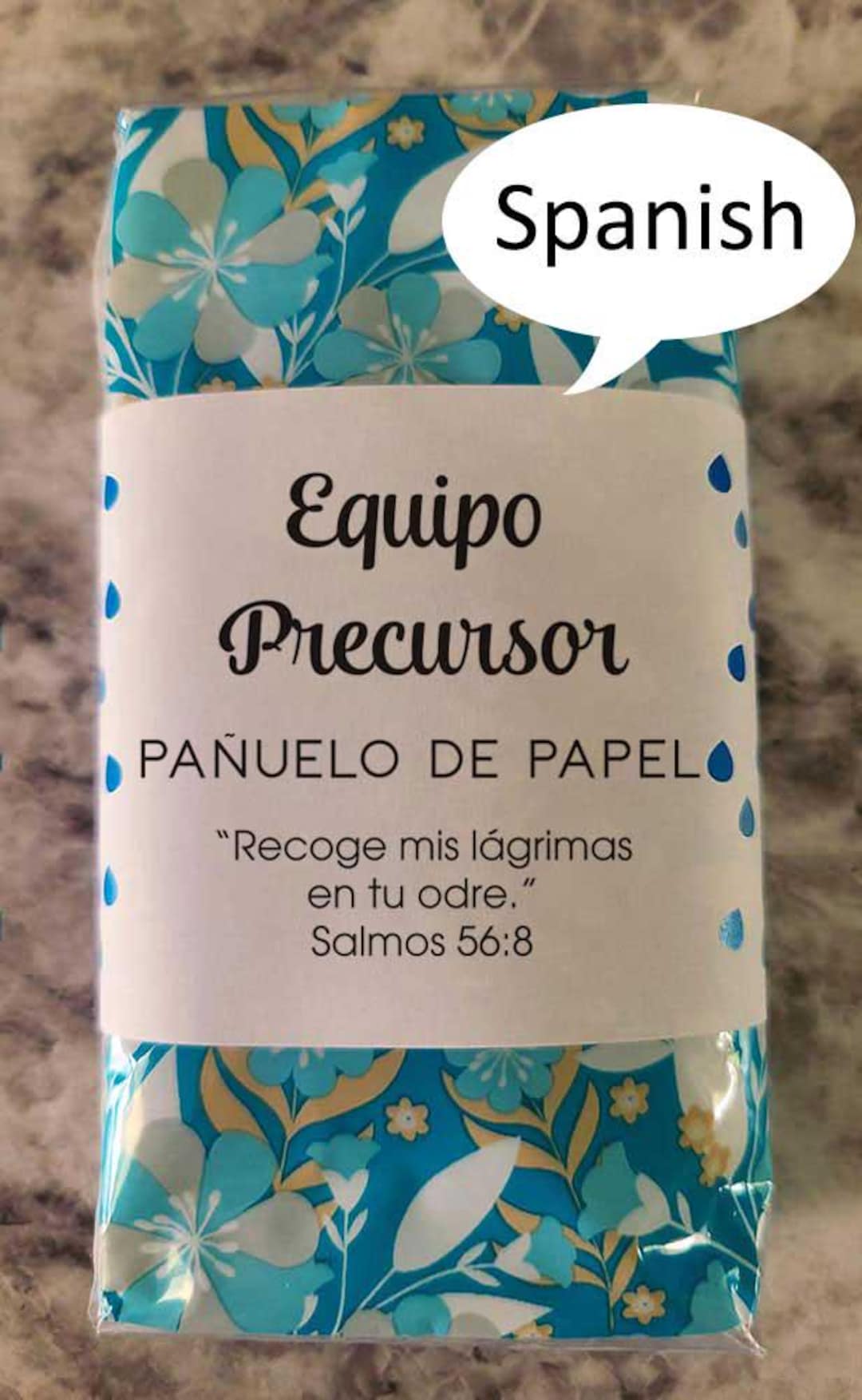 Español Spanish 2x4 Printed Stickers Tissue Wrappers JW Pioneer School ...