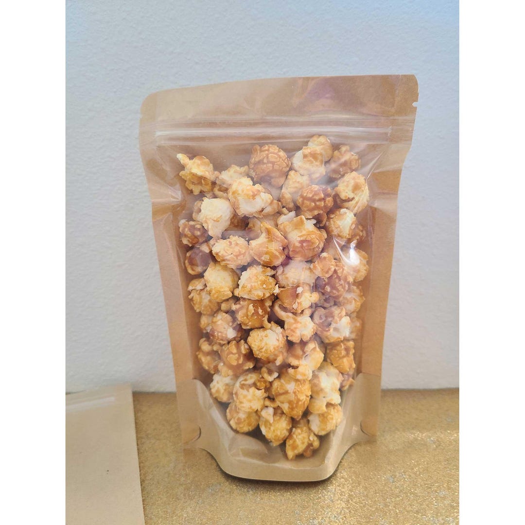 Empty Bags Kraft Baby Shower Treat Popcorn Favors Wedding Snack Stand ...