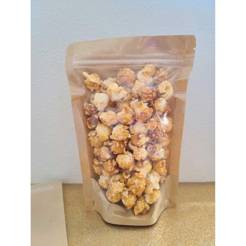 Rustic Popcorn Label - Etsy