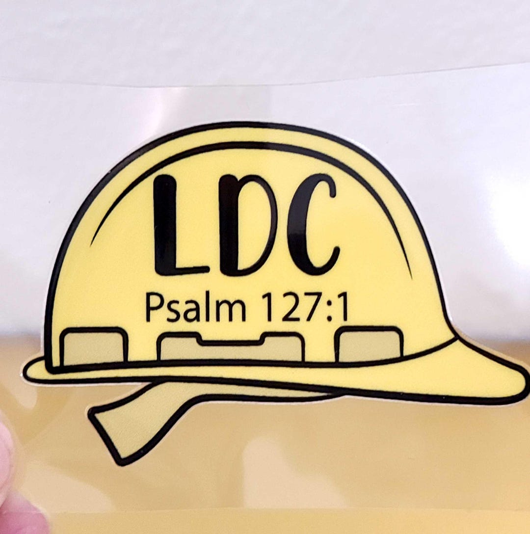 LDC Sticker JW Gift Uv Dtf Label for Mug Tumbler or Hard Hat Permanent ...