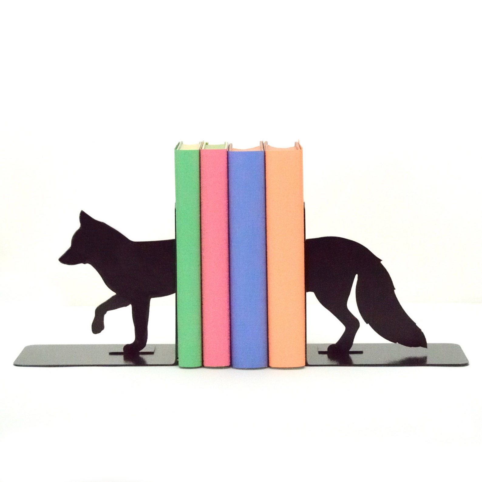 Fox Bookends - Etsy