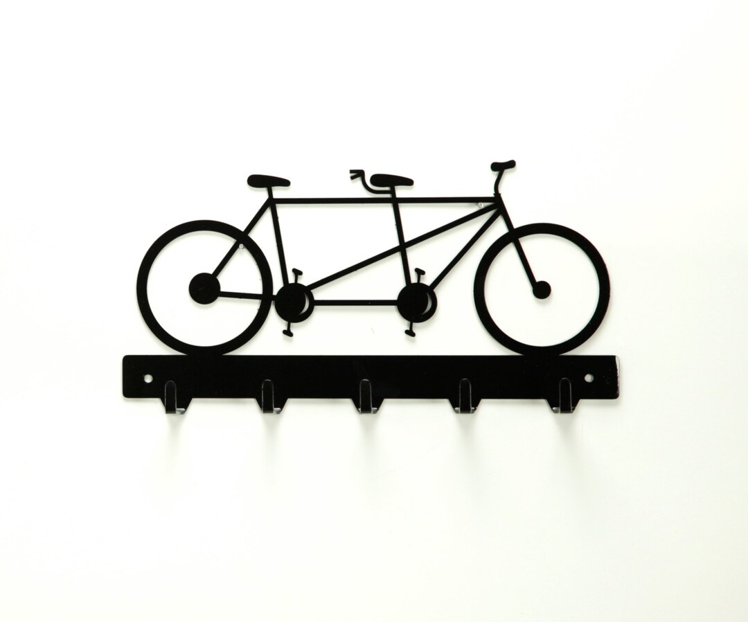 Tandem Bicycle Key Rack - Etsy