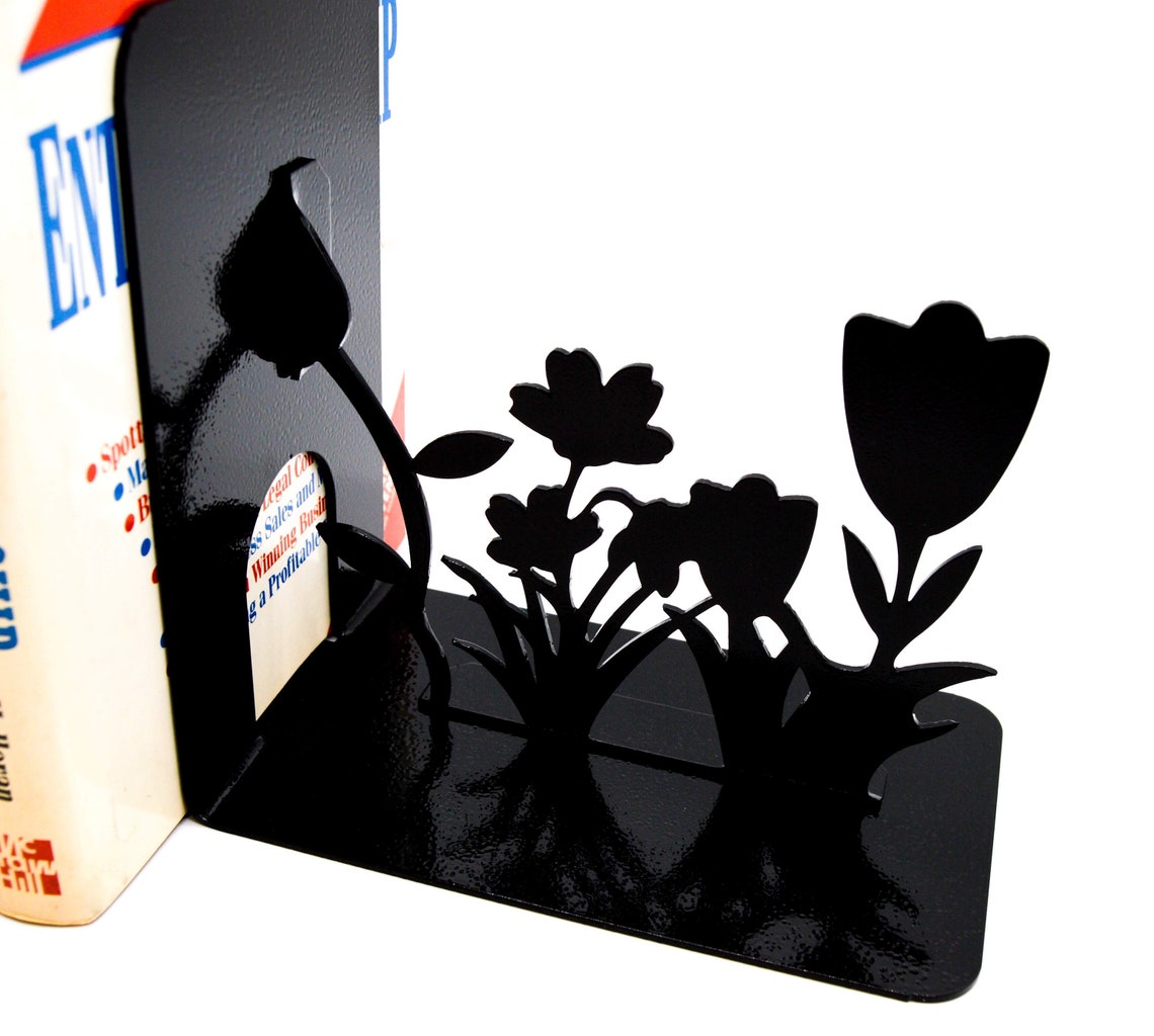 Hummingbird Flower Bookends | Etsy