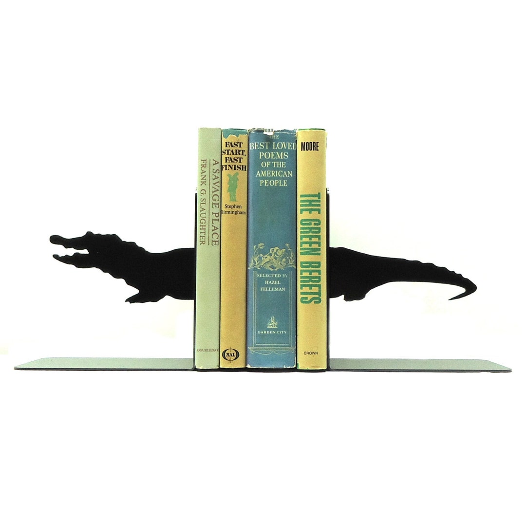 Alligator Bookends - Etsy