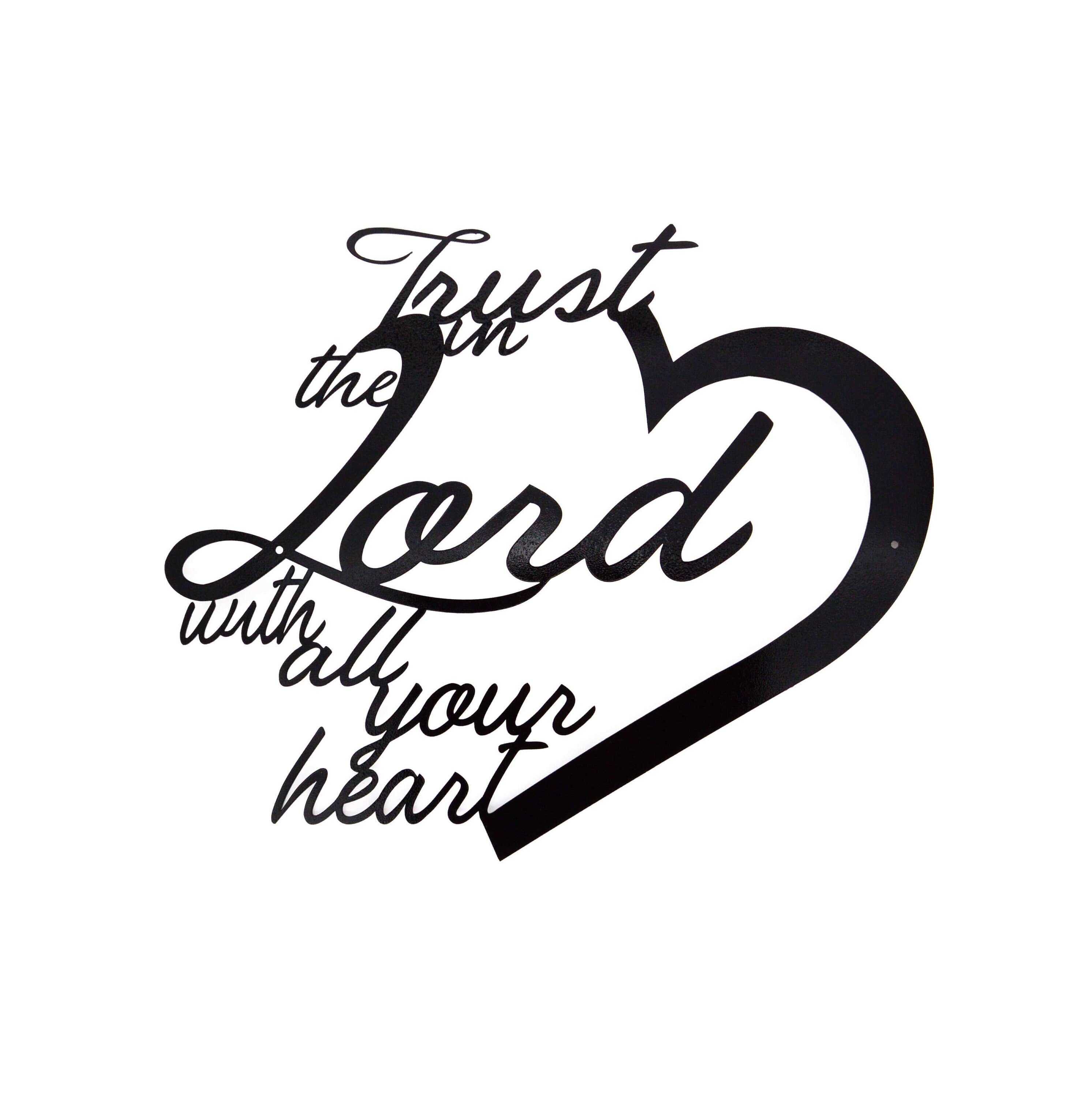 Trust Word Art