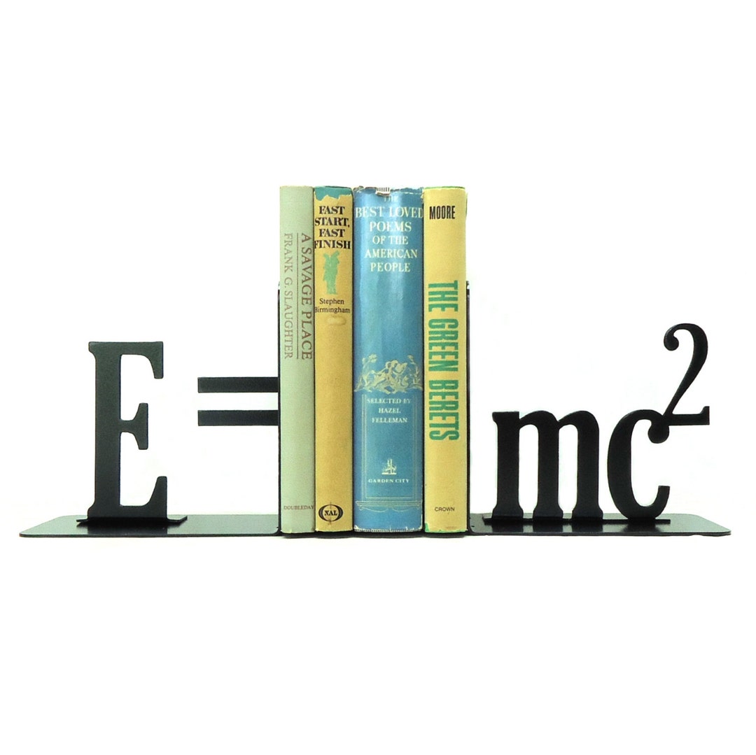Emc2 Theory of Relativity Bookends - Etsy
