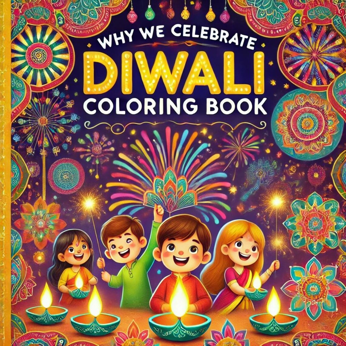 Why We Celebrate Diwali Coloring Book for Kids Fun Educational Activity ...