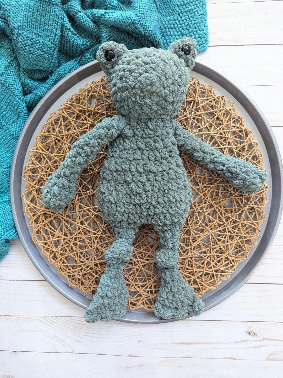 Woodland Toad Lovey + Snuggler | Baby Shower Gift | Woodland Nursery ...