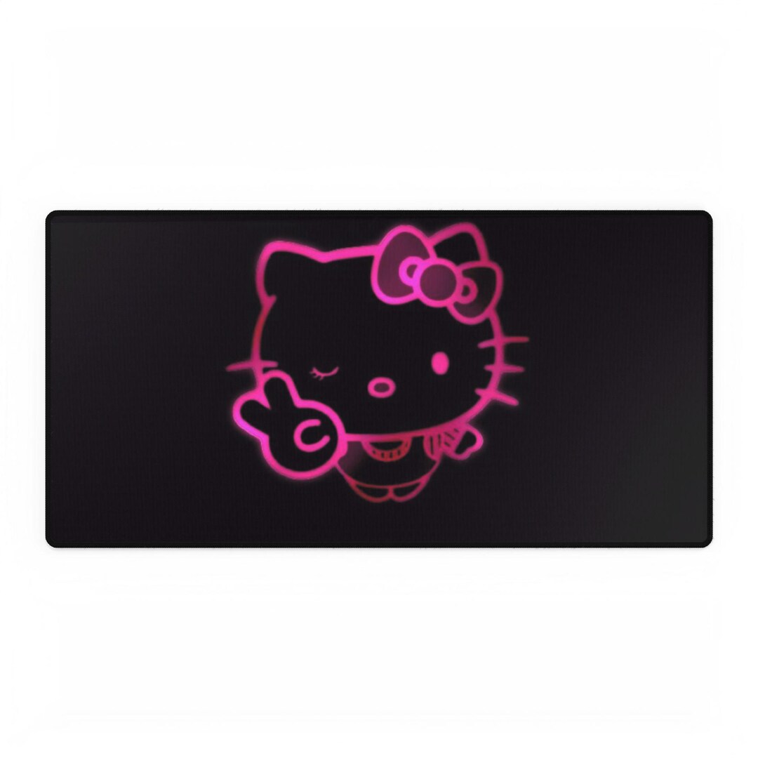 Cute Hello Kitty Desk Mat - Etsy