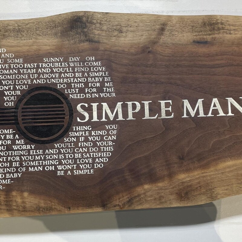 Simple Man - Etsy