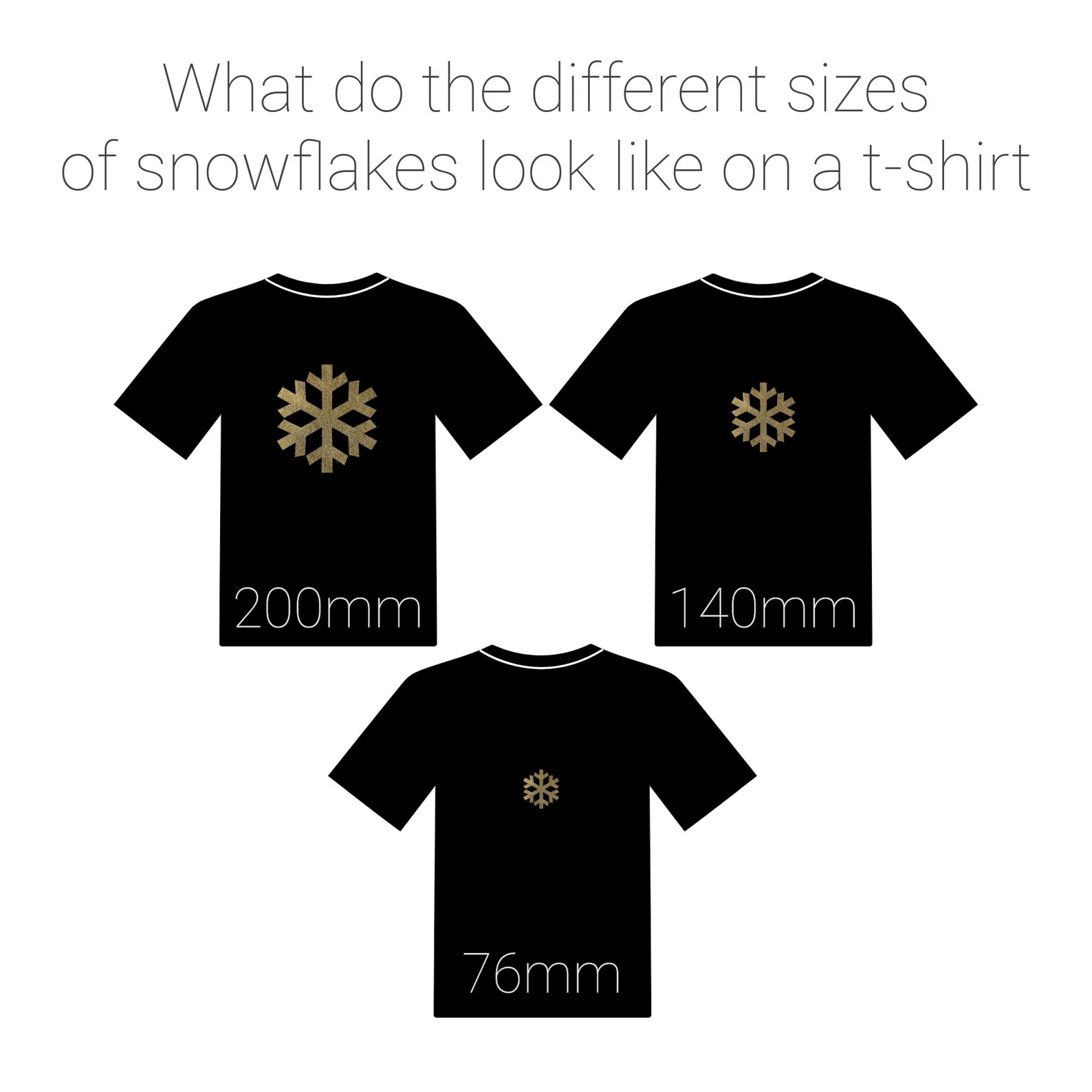 Iron on Snowflake Customise Clothing With Snowflakes Iron on | Etsy UK