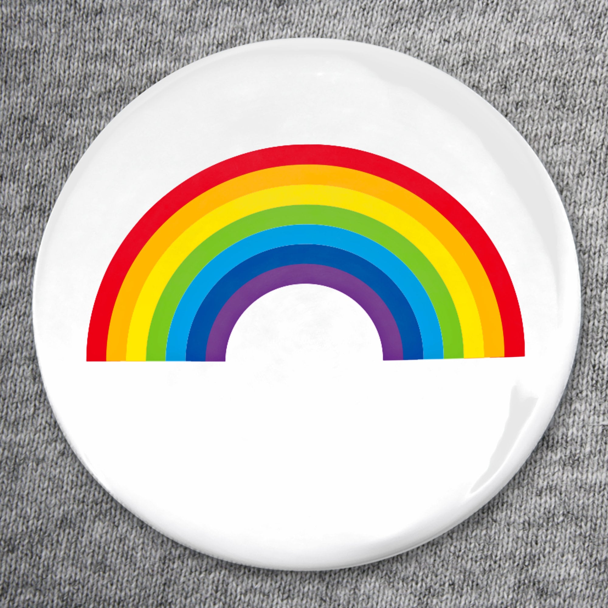 Personalised Badges Rainbow Badge Photo Badge Logo Badge - Etsy