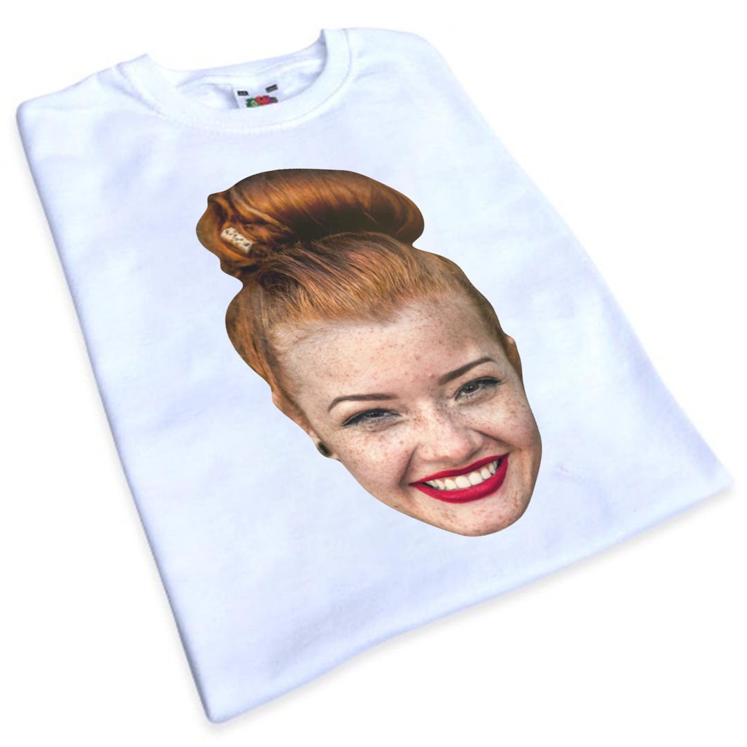 Personalised Face Iron-on Transfer, Custom T-shirt, Hen Party Gift ...