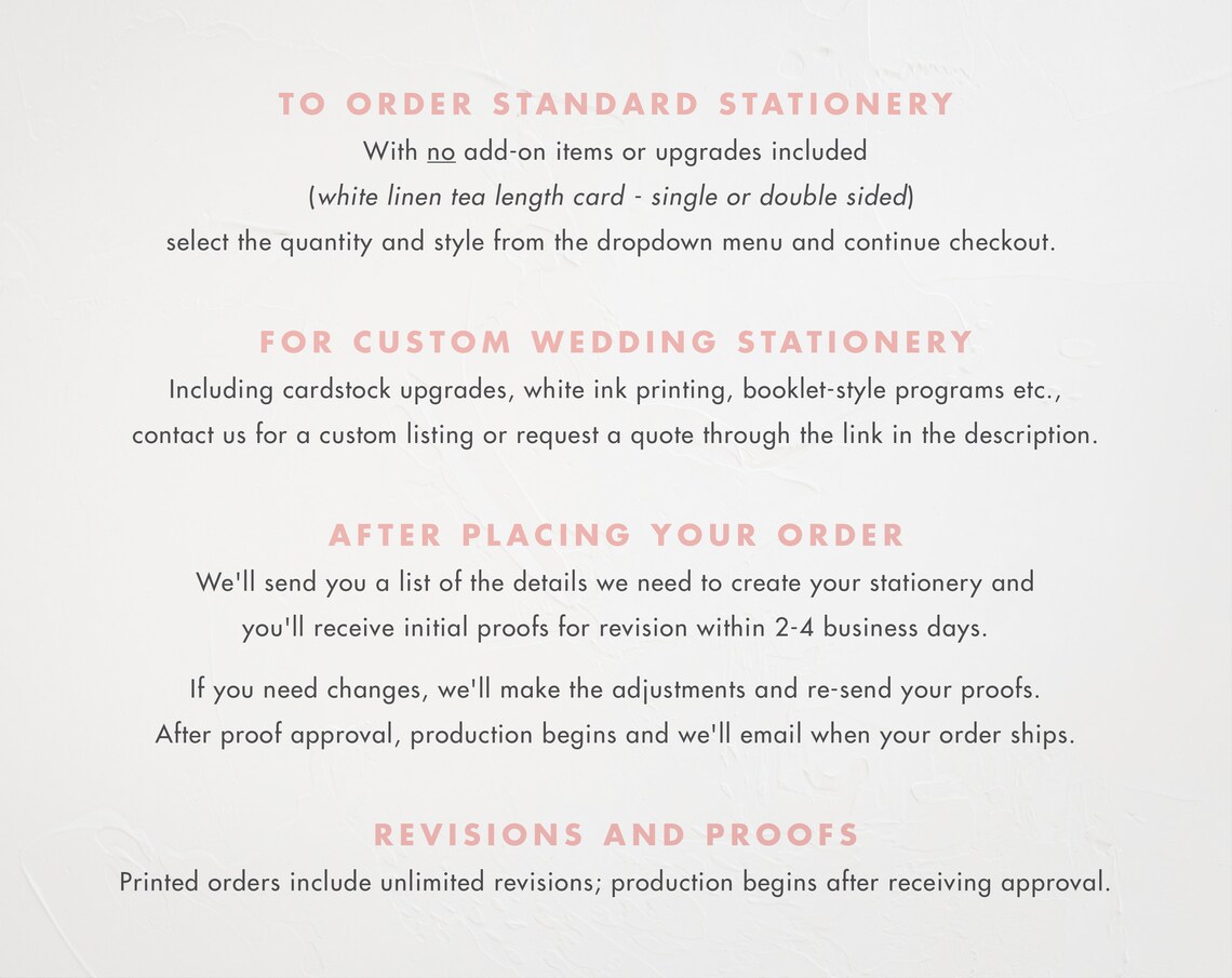 Rosalie Calligraphy Wedding Program Traditional Program - Etsy