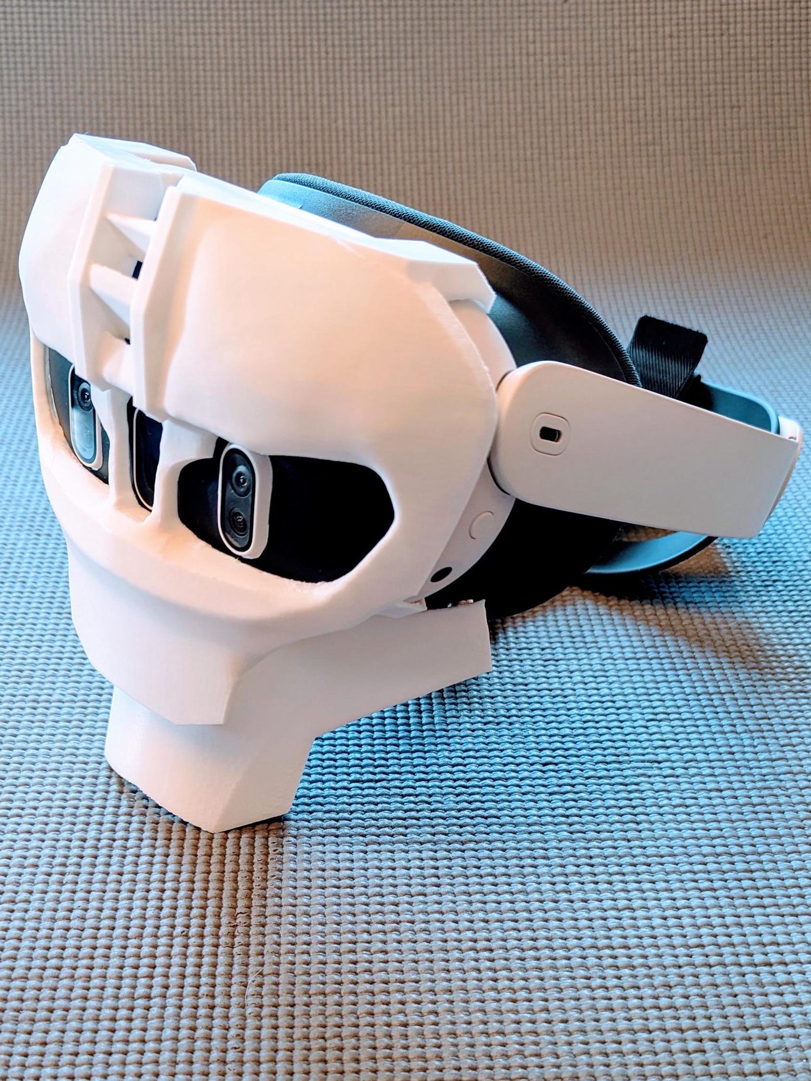 Snap on Cyberpunk Headplate for Quest 3 VR Helmet - Etsy