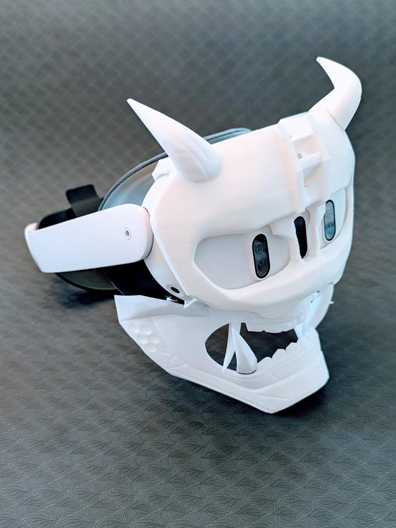 Cyber Oni Quest 3 Mask - Etsy