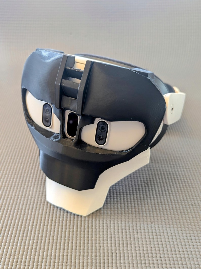 Snap on Cyberpunk Headplate for Quest 3 VR Helmet - Etsy