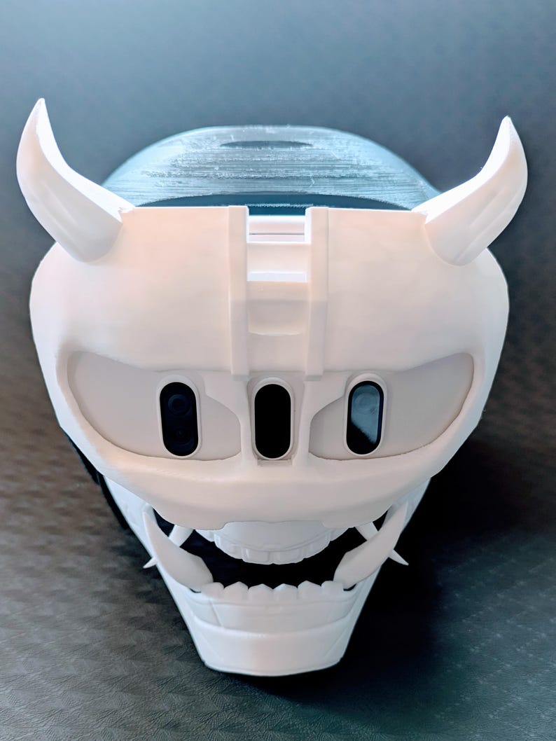 Cyber Oni Quest 3 Mask - Etsy