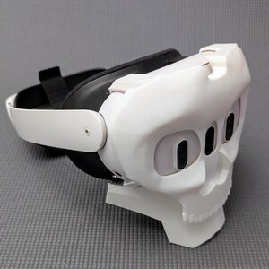 Snap on Ghost Skull Headplate for Quest 3 VR Helmet - Etsy