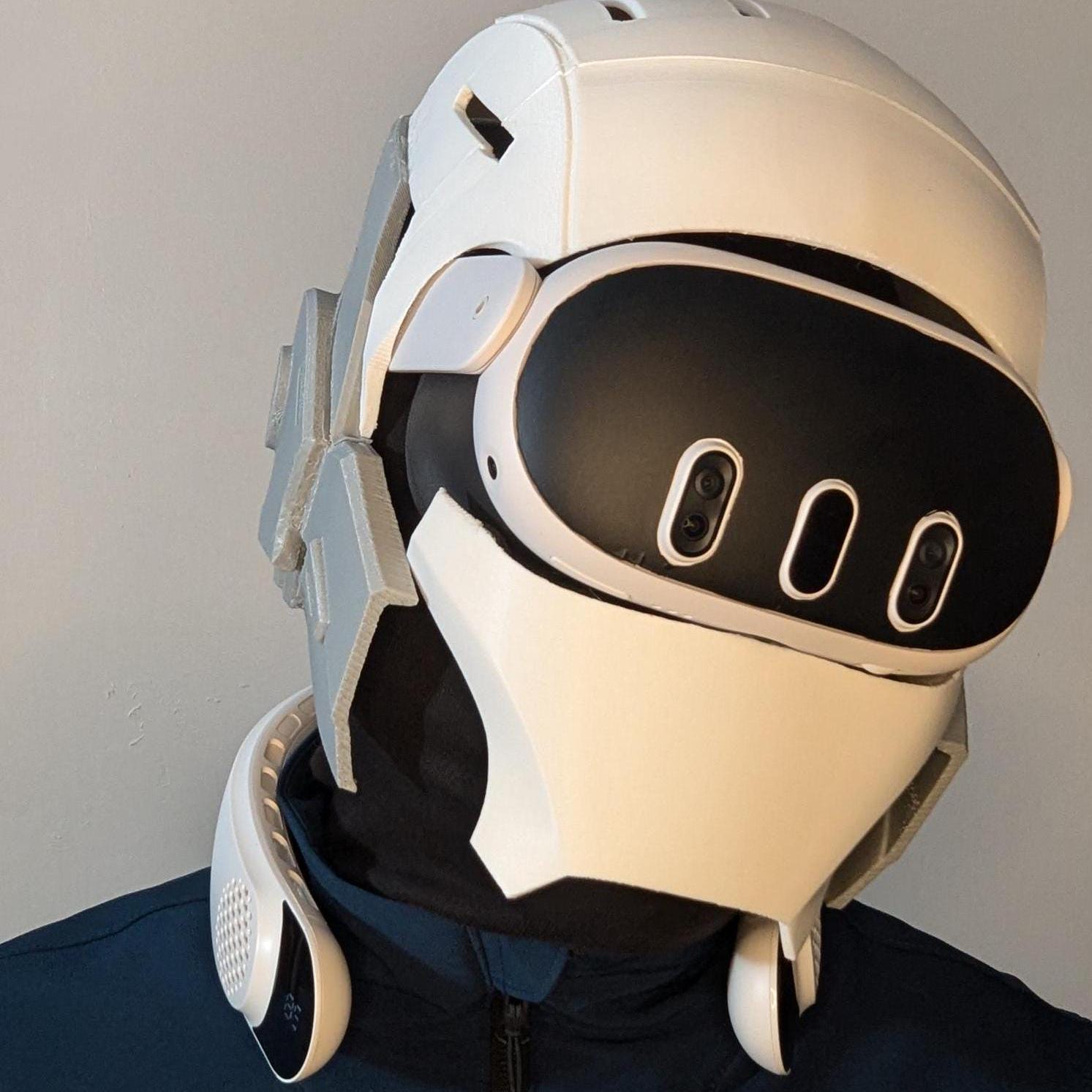 Faceplate for Quest 3 Cyberpunk VR Helmet - Etsy