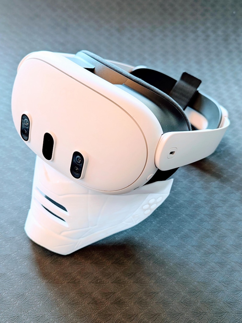 Lower Faceplate for Quest 3 and Quest 3s Cyberpunk VR Helmet - Etsy