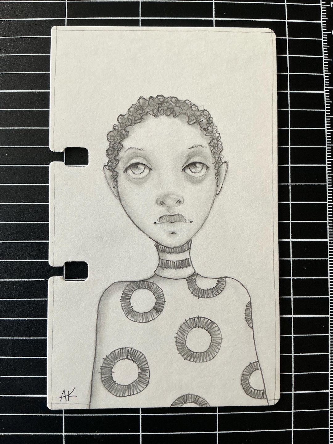 Buy Original Pencil Sketch on Rolodex 100 Day Project Day 47 Online in ...