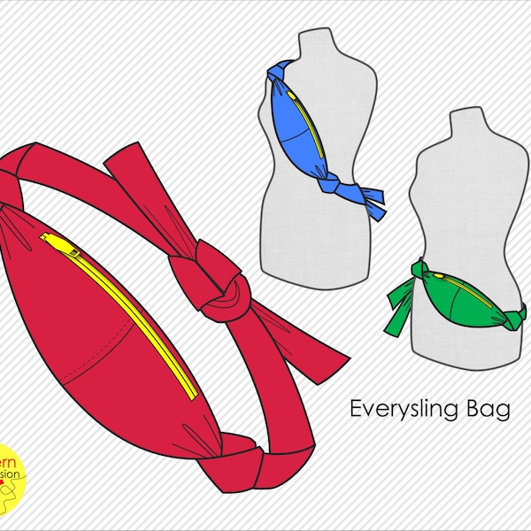 Sling Bag Pattern - Etsy