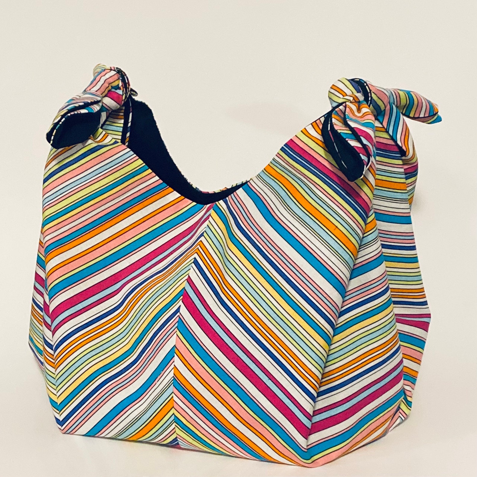 Bundle Bag PFD Sewing Pattern reversible or No-sew Knot - Etsy