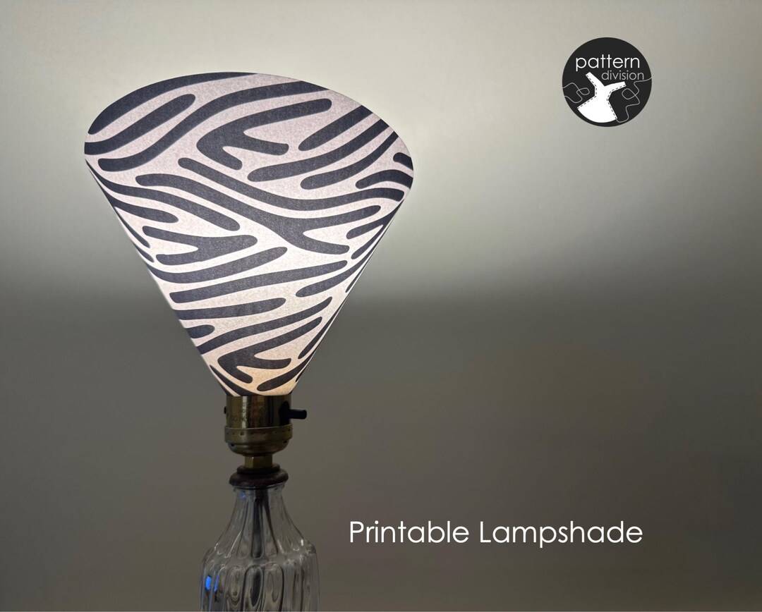 Small Printable Lampshades, PDF Instant Download for 8.5x14 (legal Size ...