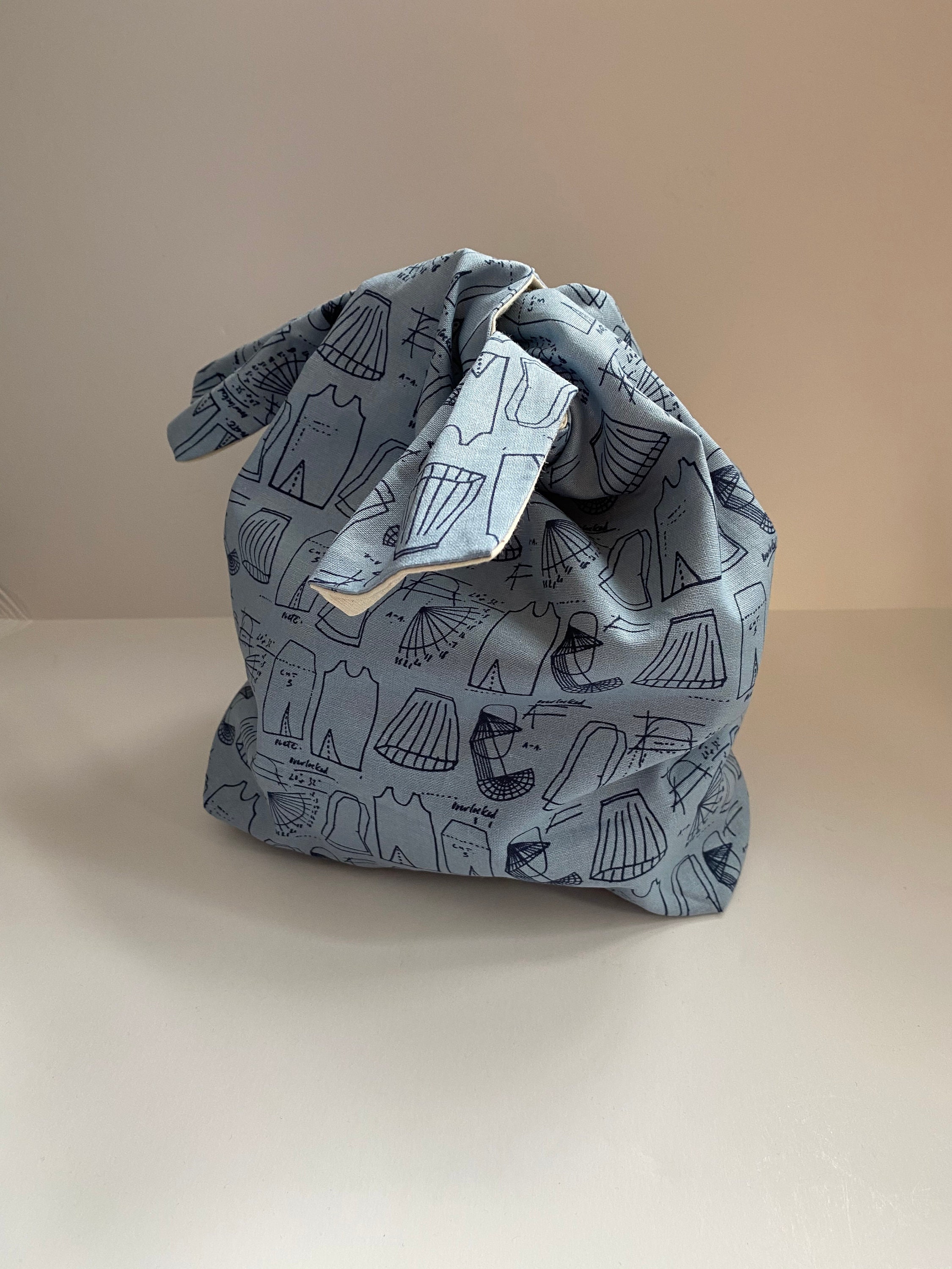 Forget Me Knot Bag PDF Sewing Pattern - Etsy UK