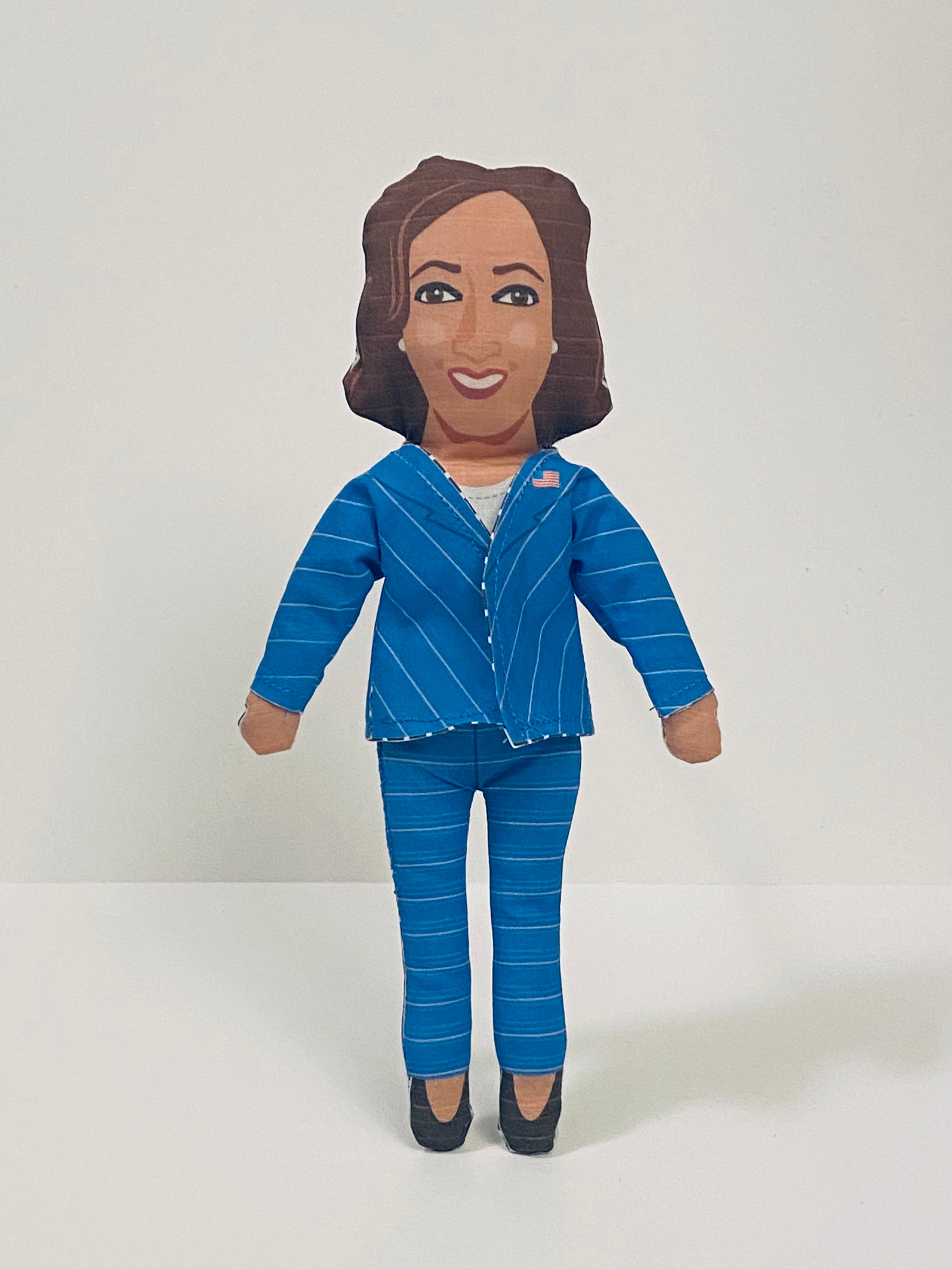 Madame Vice President Kamala Harris Doll Print-on-Fabric | Etsy