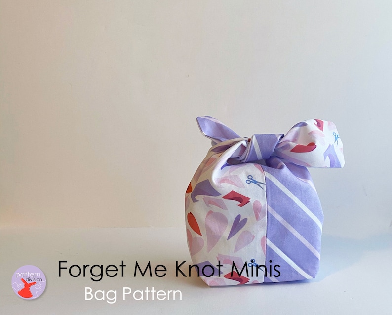 Forget Me Knot Gift Bag Minis Sewing Pattern With 21 - Etsy