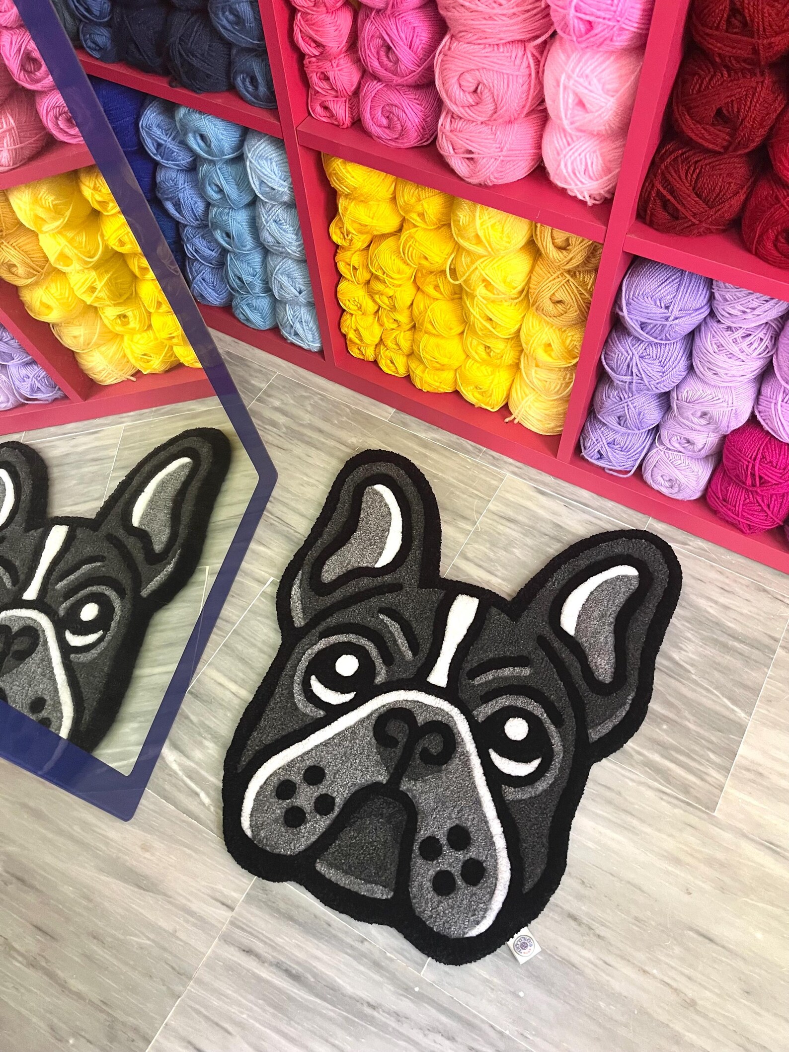 Tufting Custom Rug, Handmade Dog Pets Animals Design Personalized ...