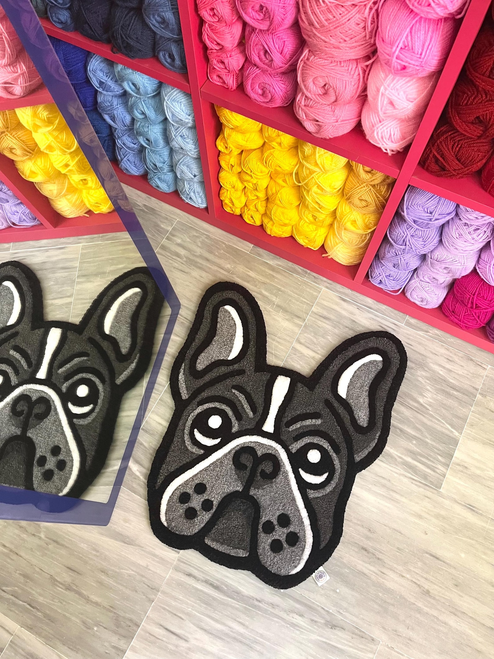 Tufting Custom Rug, Handmade Dog Pets Animals Design Personalized ...